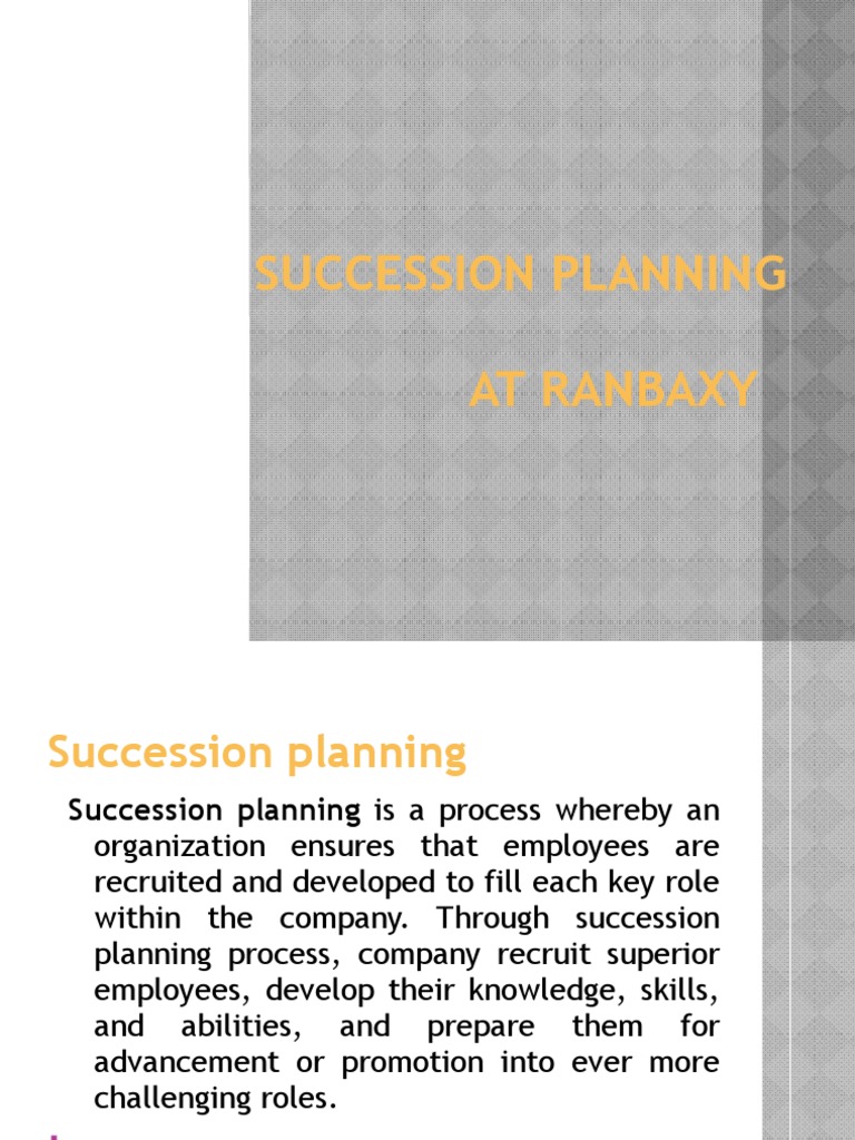 Succession Planning | PDF | Succession Planning | Business