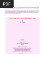 (Long Script) How The Grinch Stole Christmas | PDF | Dr. Seuss