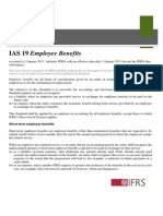 Revised PAS 19R Employee Benefits Summary | PDF | Defined Benefit ...