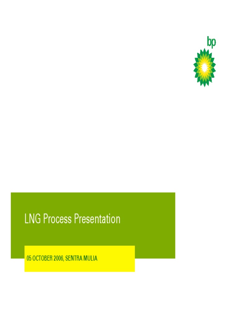 LNG Process Flow Overview | PDF | Science & Mathematics | Technology ...