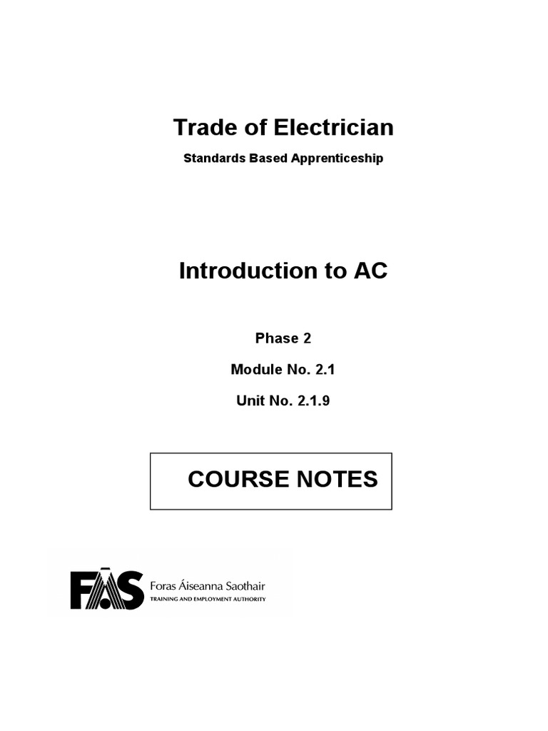 Introduction To AC Input | PDF | Resistor | Alternating Current
