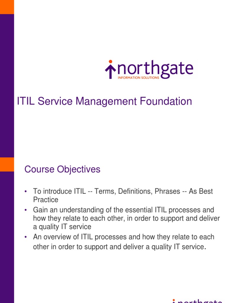 ITIL v2 | PDF | Itil | Business Continuity
