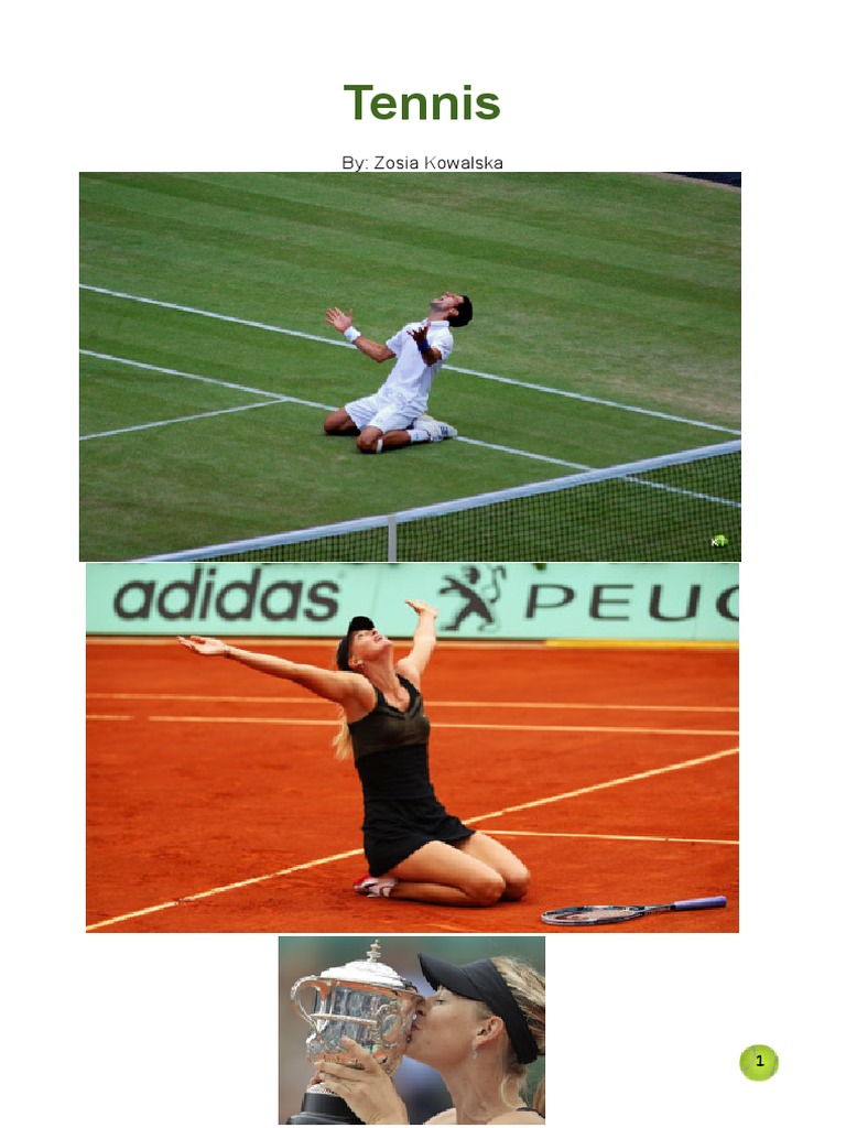 Zosia Tennis Writing | PDF | Roger Federer | Tennis Players