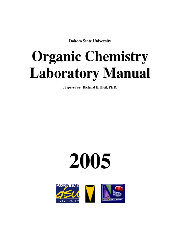 Organic Chemistry Laboratory - Manual | PDF | Analog To Digital ...