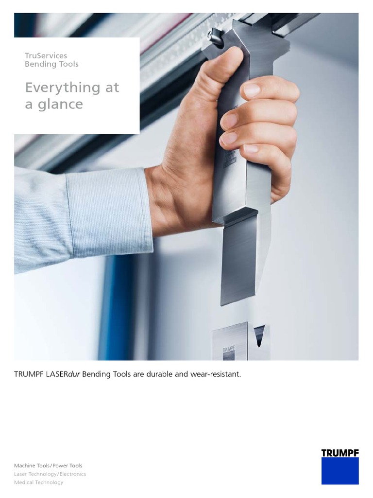 Catalog Bending Tools | PDF | Production And Manufacturing | Industries