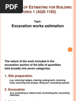 Rate Analysis of Excavation in Earthwork | PDF | Excavation ...