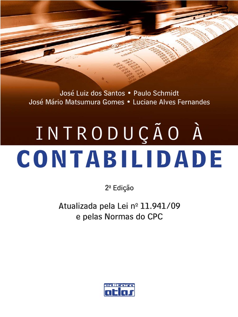 Introdução À Contabilidade | PDF | Lucro (economia) | Escrituração contábil