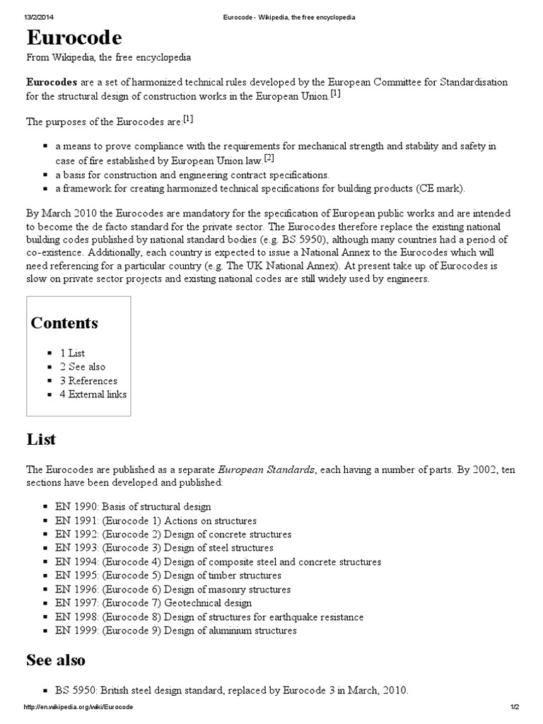 Eurocode PDF | PDF | Engineering | Science