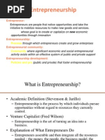 Entrepreneurship Full Notes | PDF | Entrepreneurship | Venture Capital
