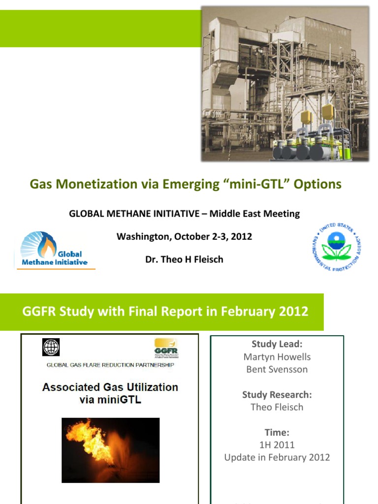 Mini GTL Plants | PDF | Gas To Liquids | Fuel Gas