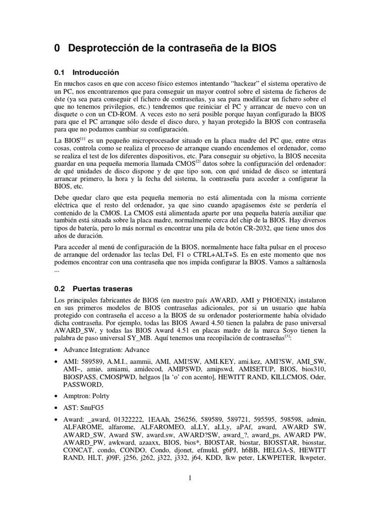 Hacking BIOS | PDF | Bios | Arranque