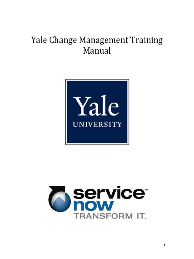 ServiceNow Change Management v0.3 | PDF | Software As A Service ...