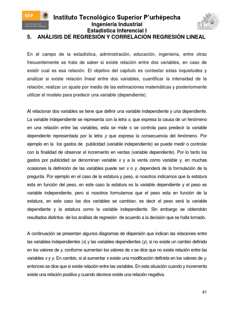 Analisis de Regresion Lineal y Multiple | PDF | Regresión lineal | Coeficiente de determinación