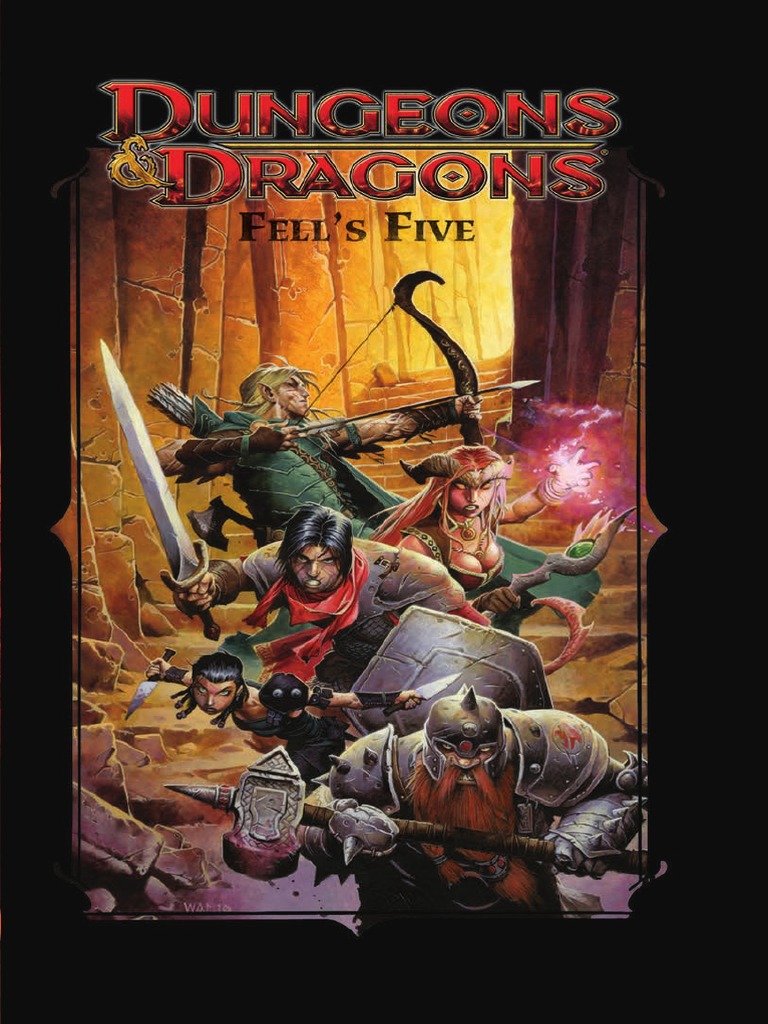 Dungeons & Dragons: Fell's Five Preview | PDF | Idw Publishing | Books