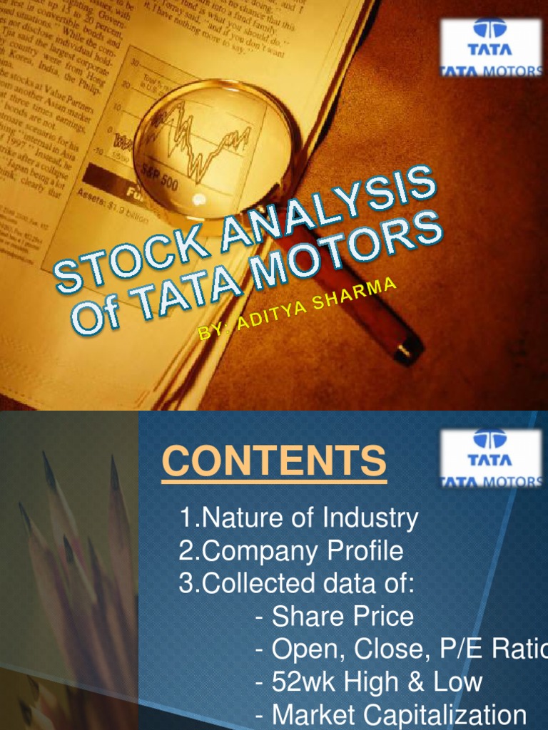Analysis On Tata Motors | PDF | Car | Motor Vehicle
