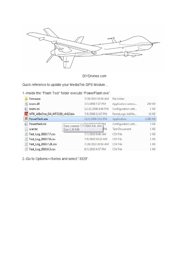 MediaTek GPS Module Update Guide | PDF