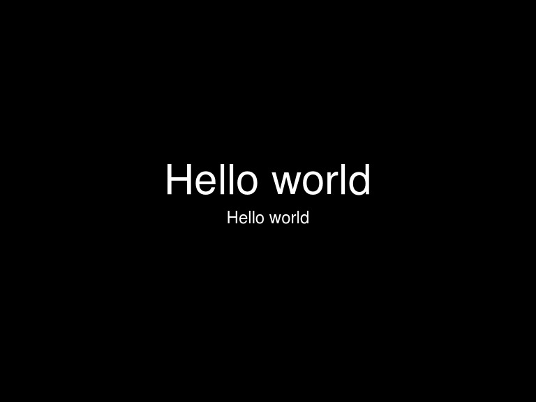 Introduction to Hello World | PDF