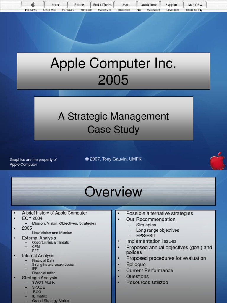Apple 2005 | PDF | Apple Inc. | Macintosh