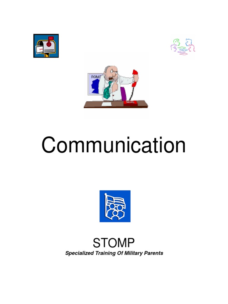 STOMP Communication Guide | PDF | Individualized Education Program ...