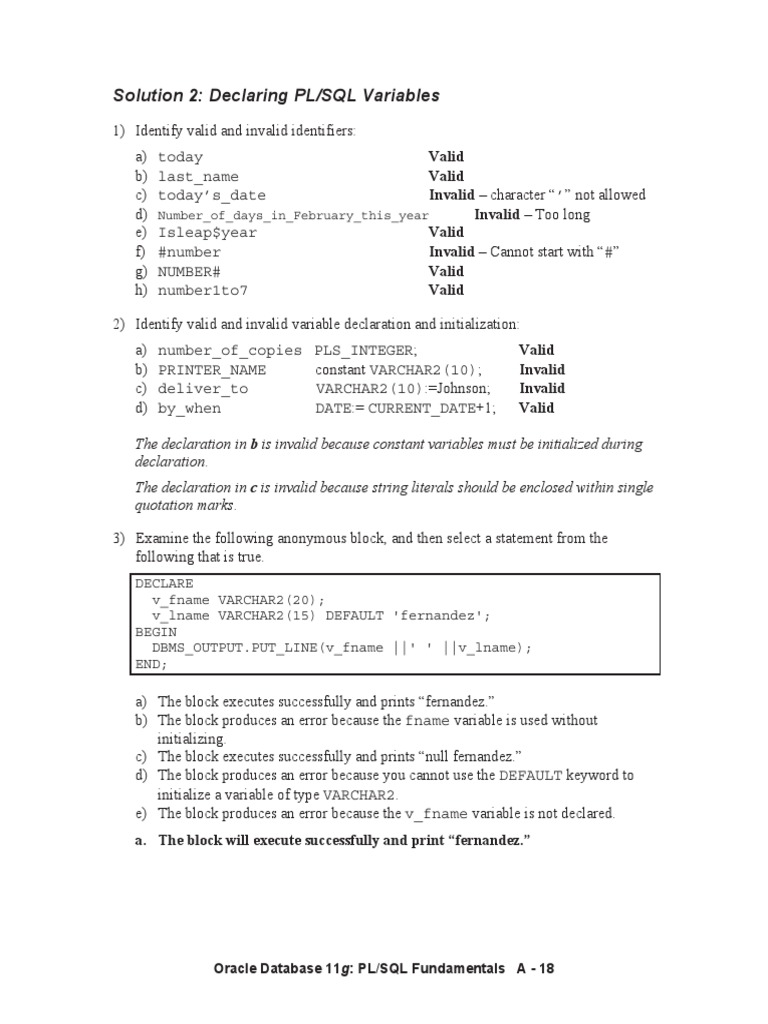 Practica 3 Solucion | PDF | Pl/Sql | Data Management