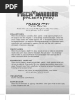 Lancer Actions Cheat Sheet Overview | PDF