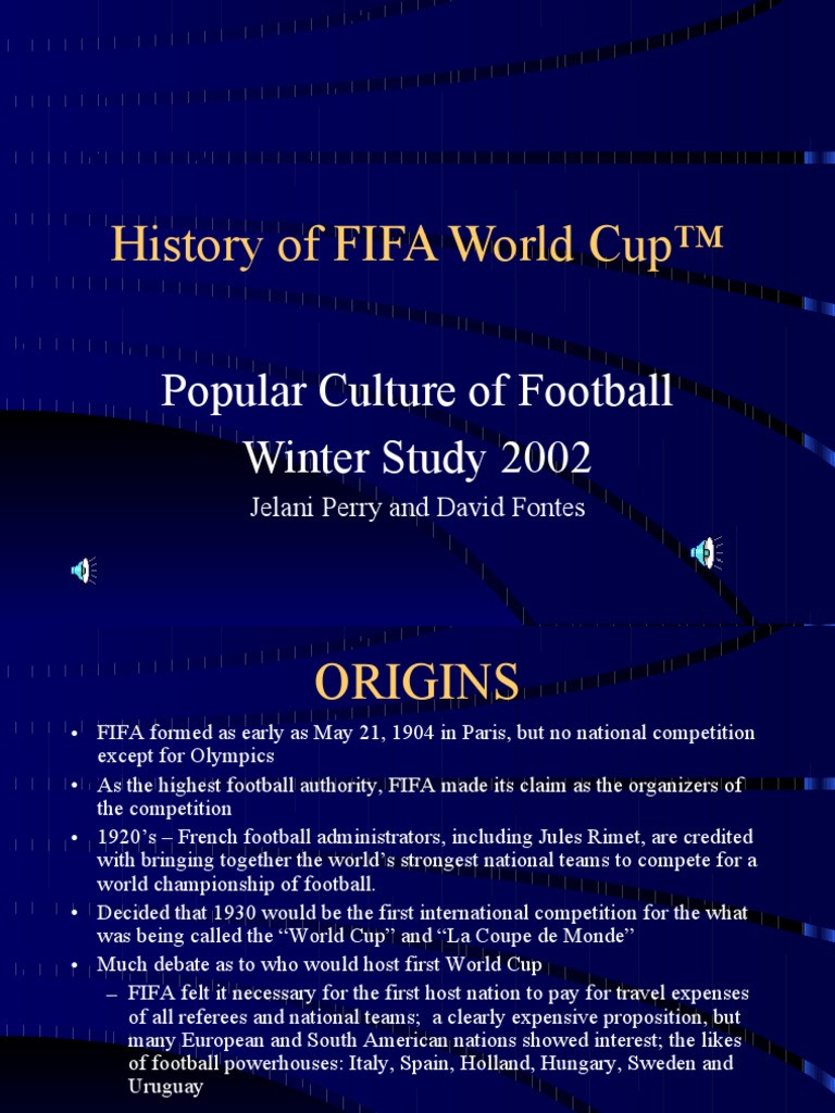 History of FIFAWorldCup | PDF | Fifa World Cup | Association Football
