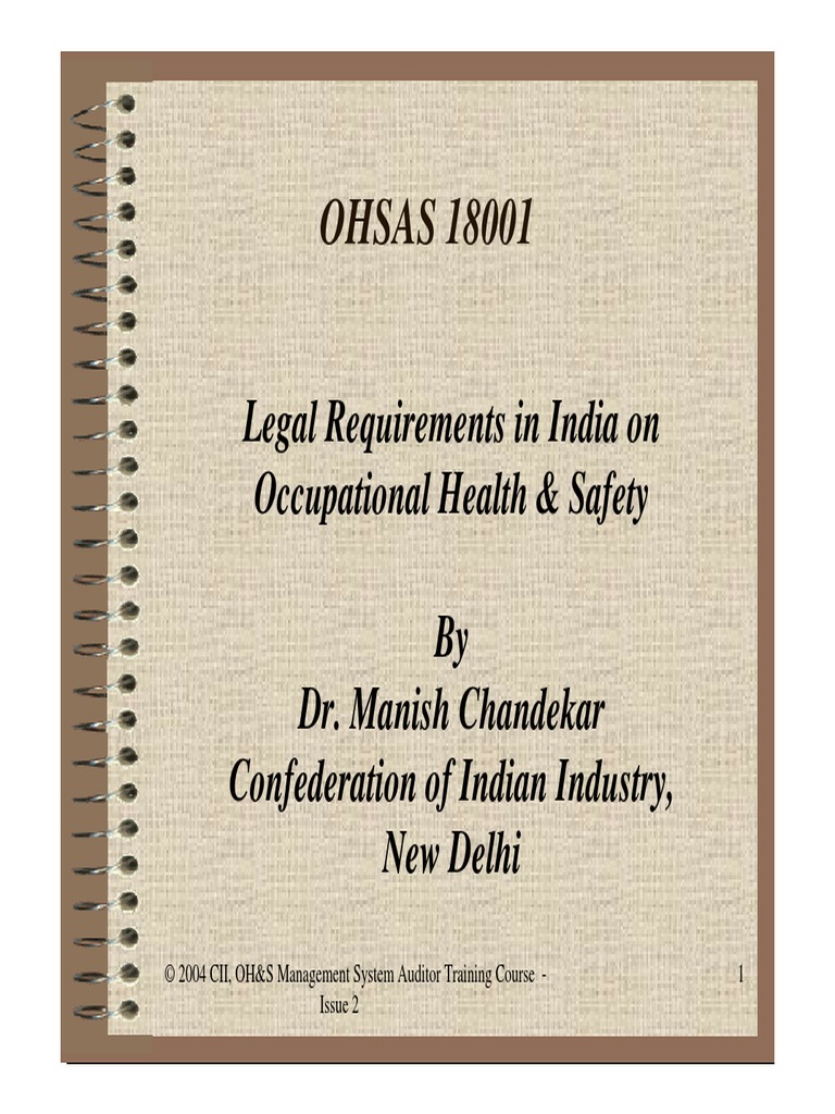 Ohsas 18001 | PDF
