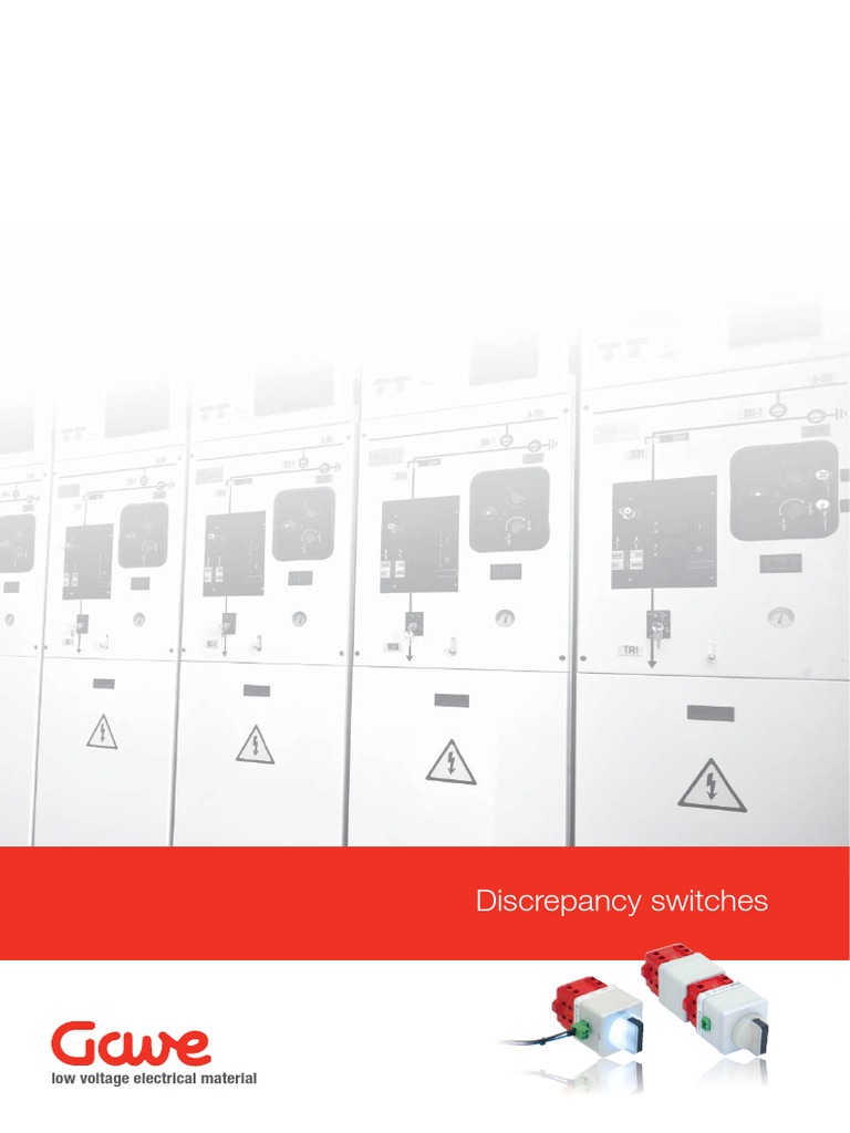 Low Voltage Discrepancy Siwtches | PDF | Switch | Light Emitting Diode