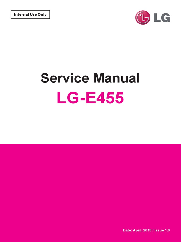 LG E455 | PDF