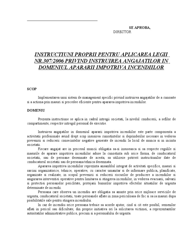 Instructiuni PSI | PDF