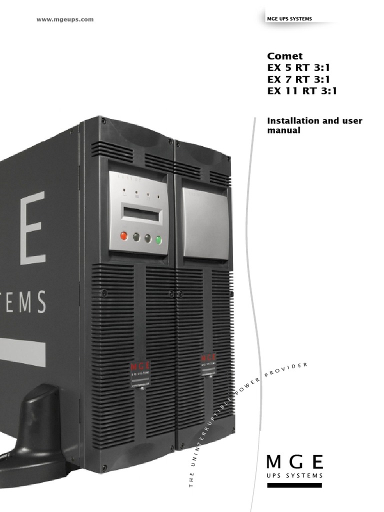 Manual Ups 5kva | PDF | Fuse (Electrical) | Alternating Current