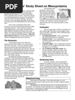 The Fertile Crescent Activity 3 | PDF | Mesopotamia | Sumer