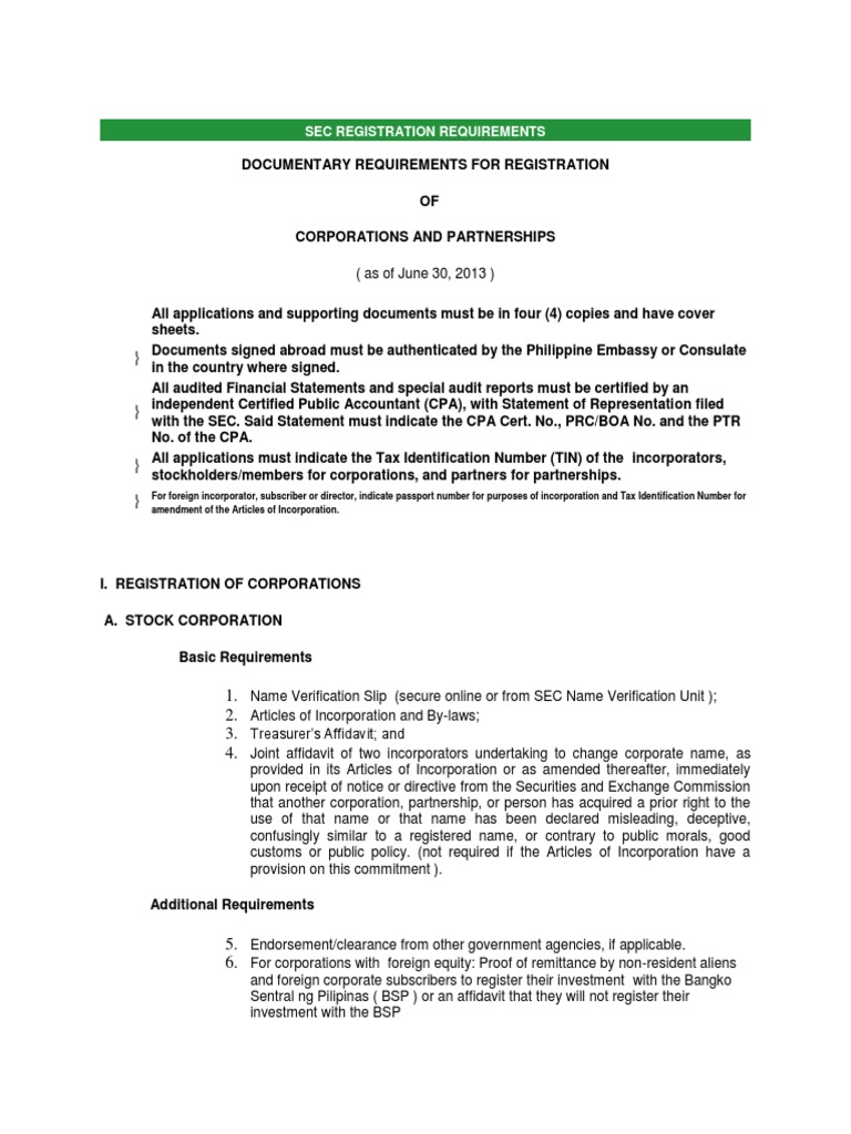 Sec Registration Requirements | PDF | Dividend | Stocks