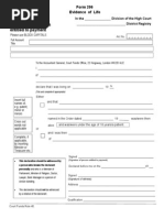 Live Life Claim | PDF | Law