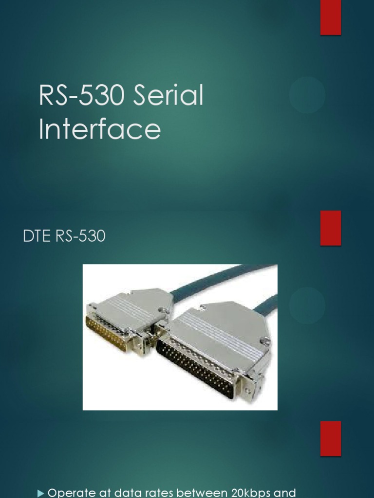 RS-530 Serial Interface | PDF