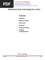 Marlins Test Practice and Answers Guide | PDF | Ships | Oil Tanker