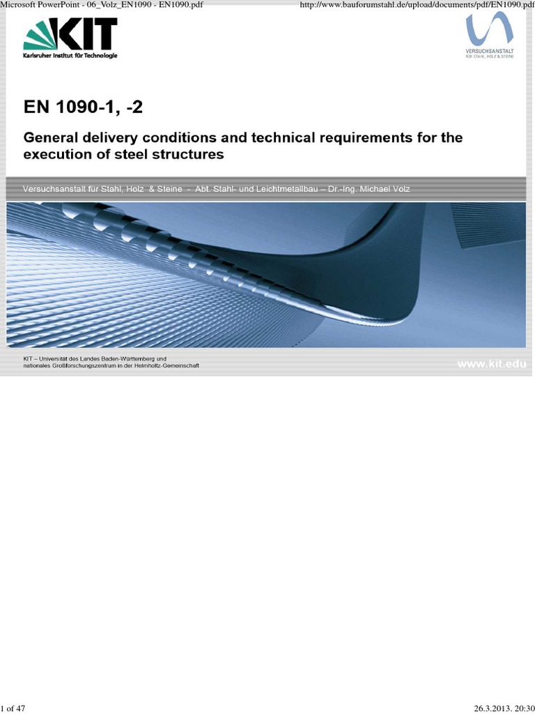 En1090-1 - 2 | Business | Technology & Engineering