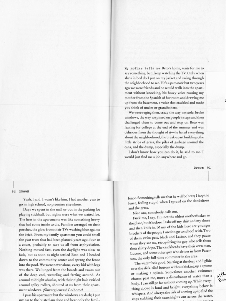 Junot Diaz Drown | PDF