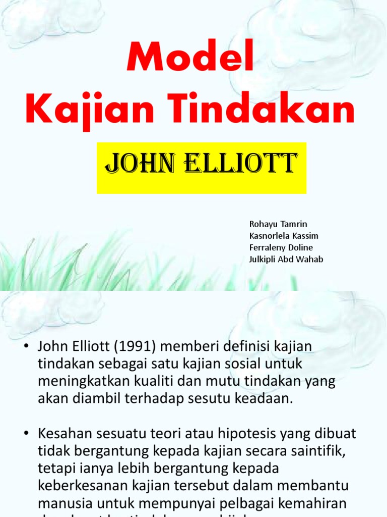 Model John Elliott | PDF | Karier & Perkembangan
