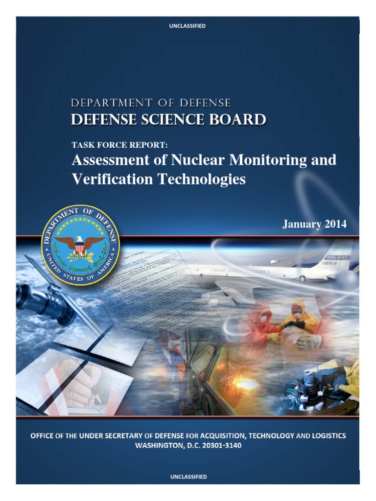 Defense Science Board Report On Nuclear Monitoring and Verification ...