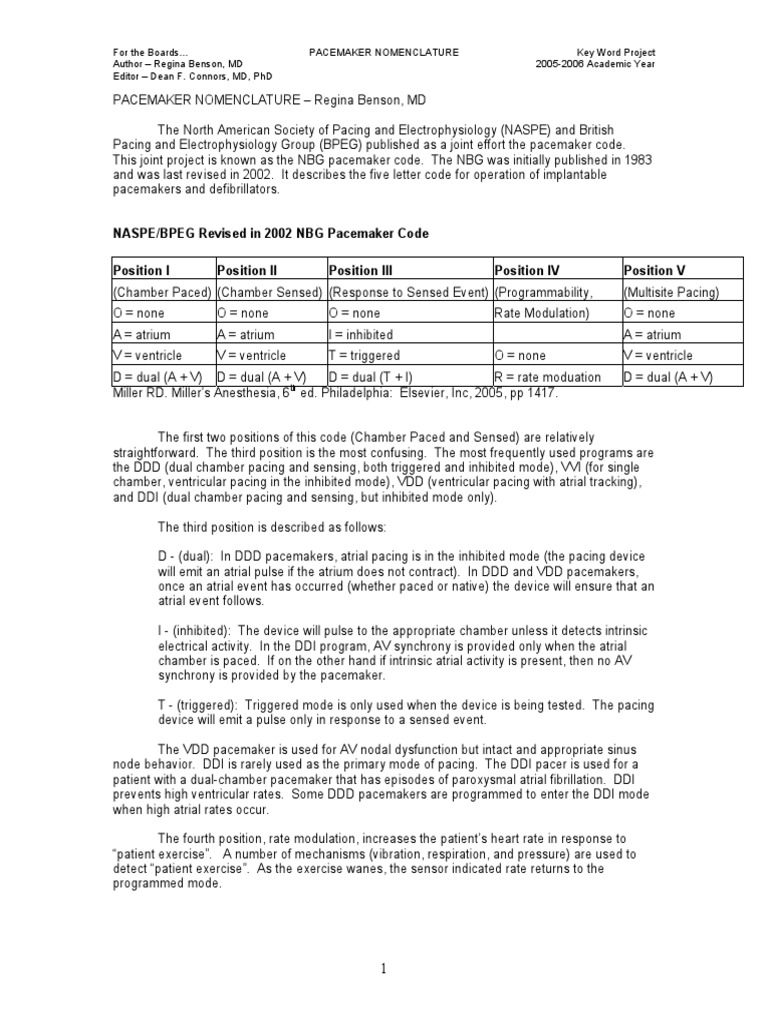 Pacemaker | PDF | Artificial Cardiac Pacemaker | Atrium (Heart)
