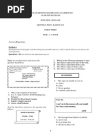 Exam Paper Peperiksaan Pertengahan Tahun English Language Form 2.PAPER ...