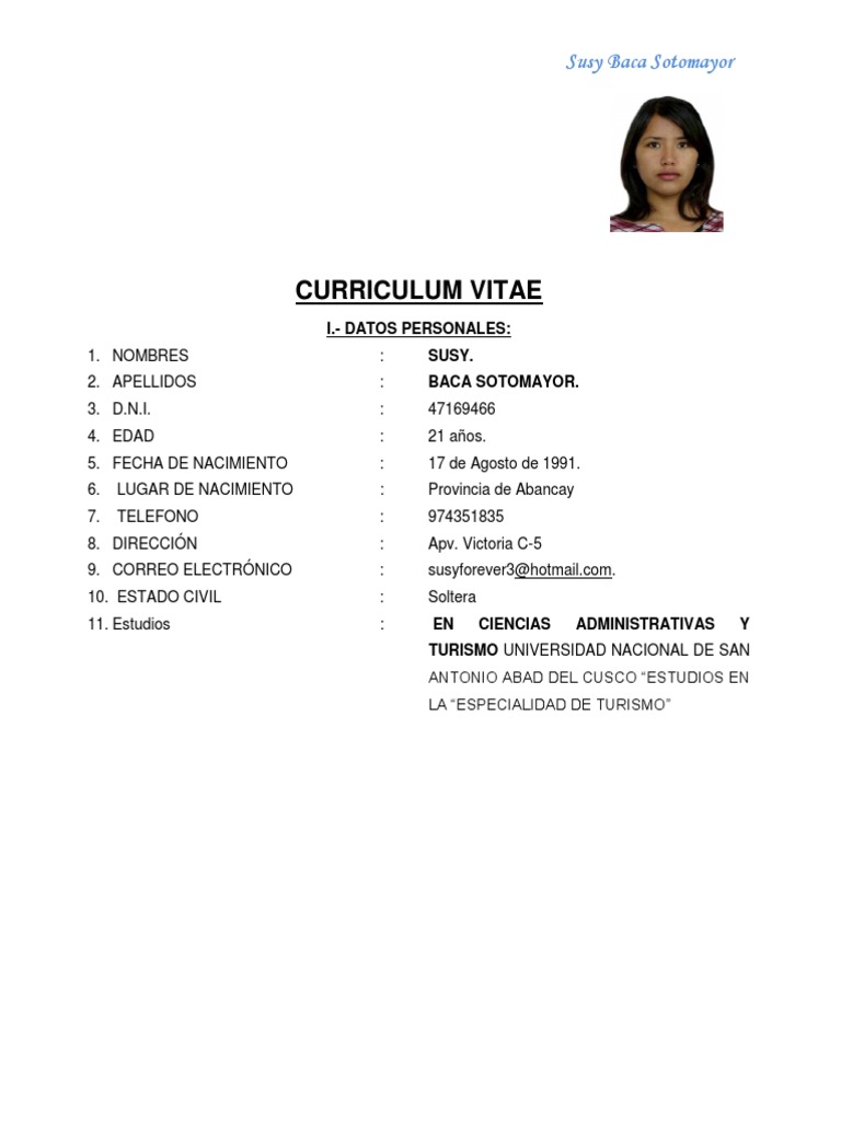 Susy Baca Sotomayor | PDF