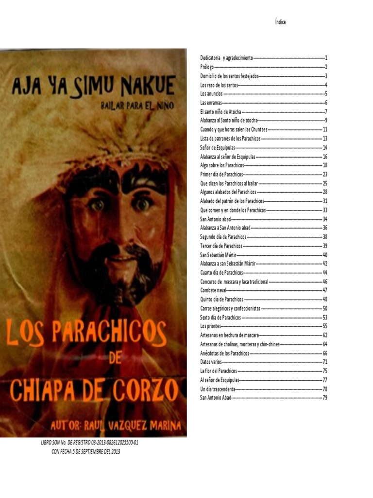 Libro Parachicos | PDF | Folklore | Religión y creencia