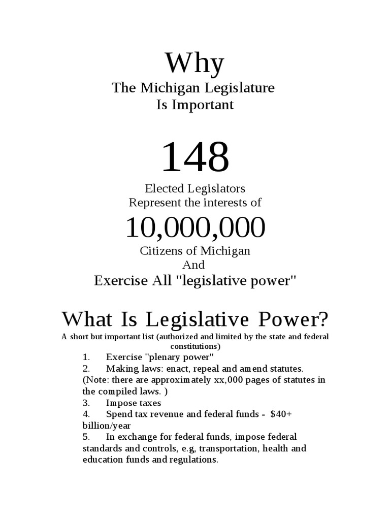 Legislative Power Outline | PDF | Statute | Virtue