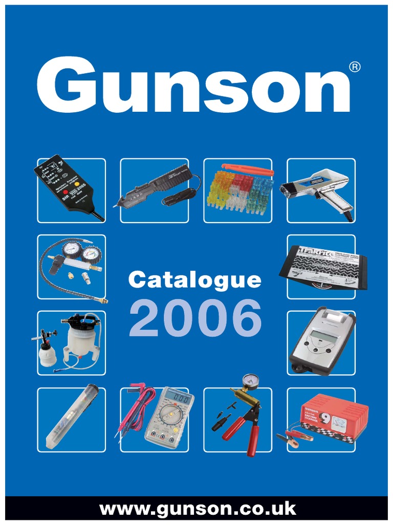 Gunson Product 06 Catalogue | PDF | Battery Charger | Internal ...