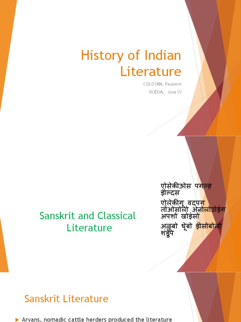 Indian Literature Through Ages | PDF | Religion And Belief