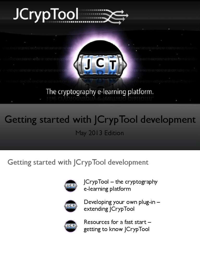 Getting Started With Jcryptool | PDF | Eclipse (Software) | Java ...