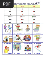 Ejercicios de verbos regulares en español | PDF | Artes del Lenguaje y ...