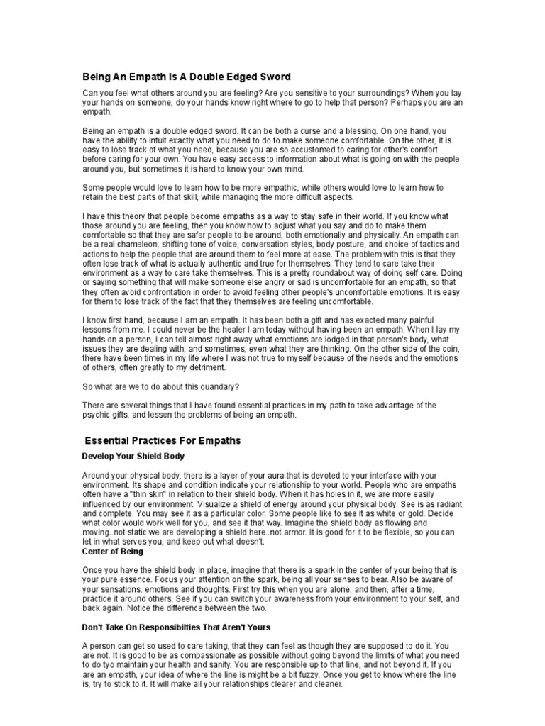 Navigating Empathy's Challenges | PDF | Empathy | Feeling